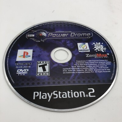 Power Drome PS2 (Sony PlayStation 2, 2004) Disc Only 93155124509| eBay