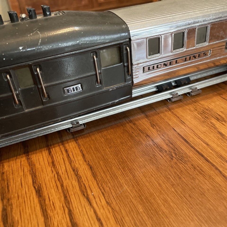 Lionel FLYING YANKEE Metal Train Set 616-617-617-618 O Gauge Tested | eBay