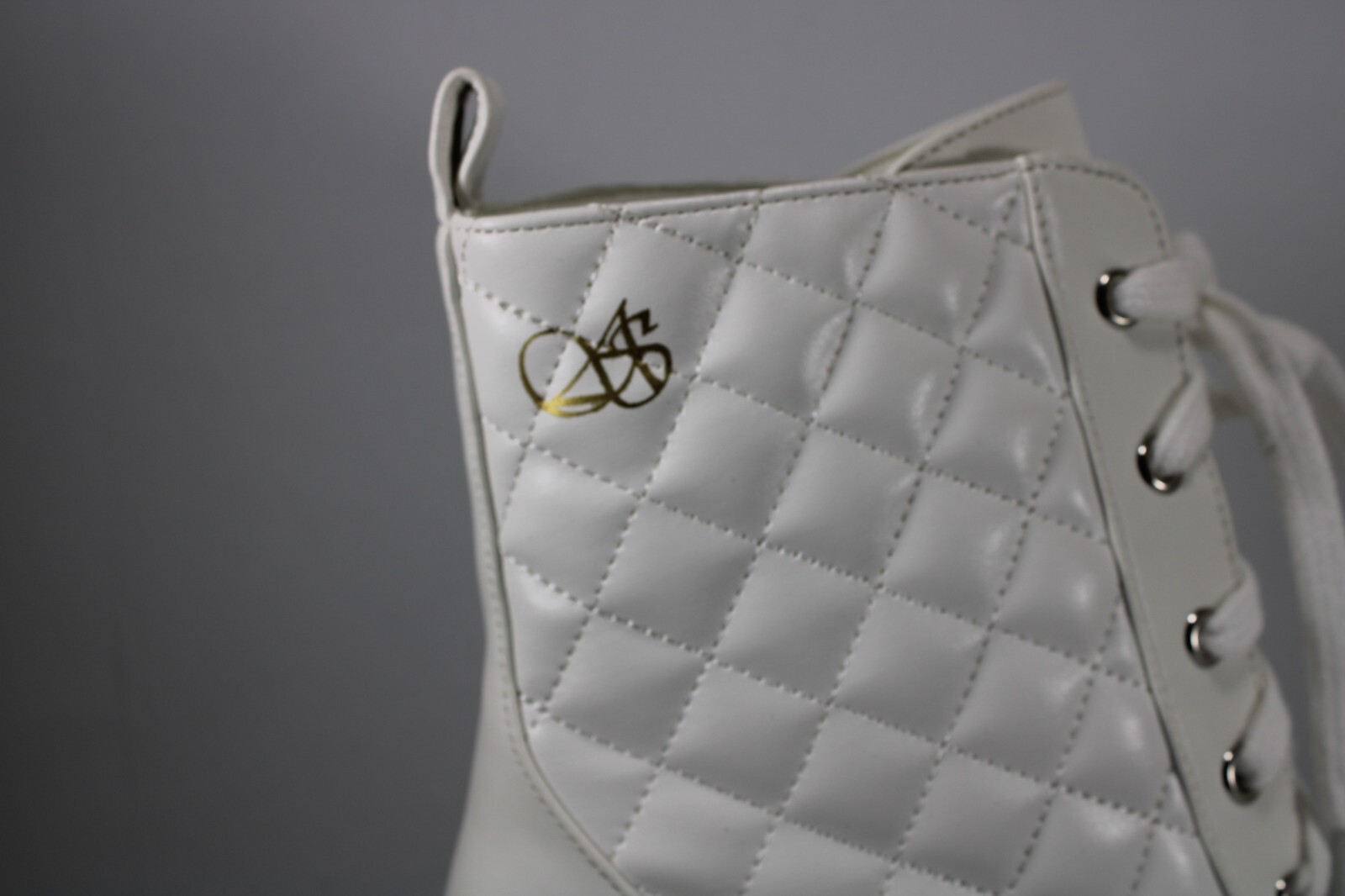 Limited Edition, Designer, White Diamond Heeled Boots, Size NZ 7 | eBay