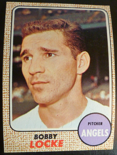 1968 Topps Bobby Locke #24, EX California Angels | eBay