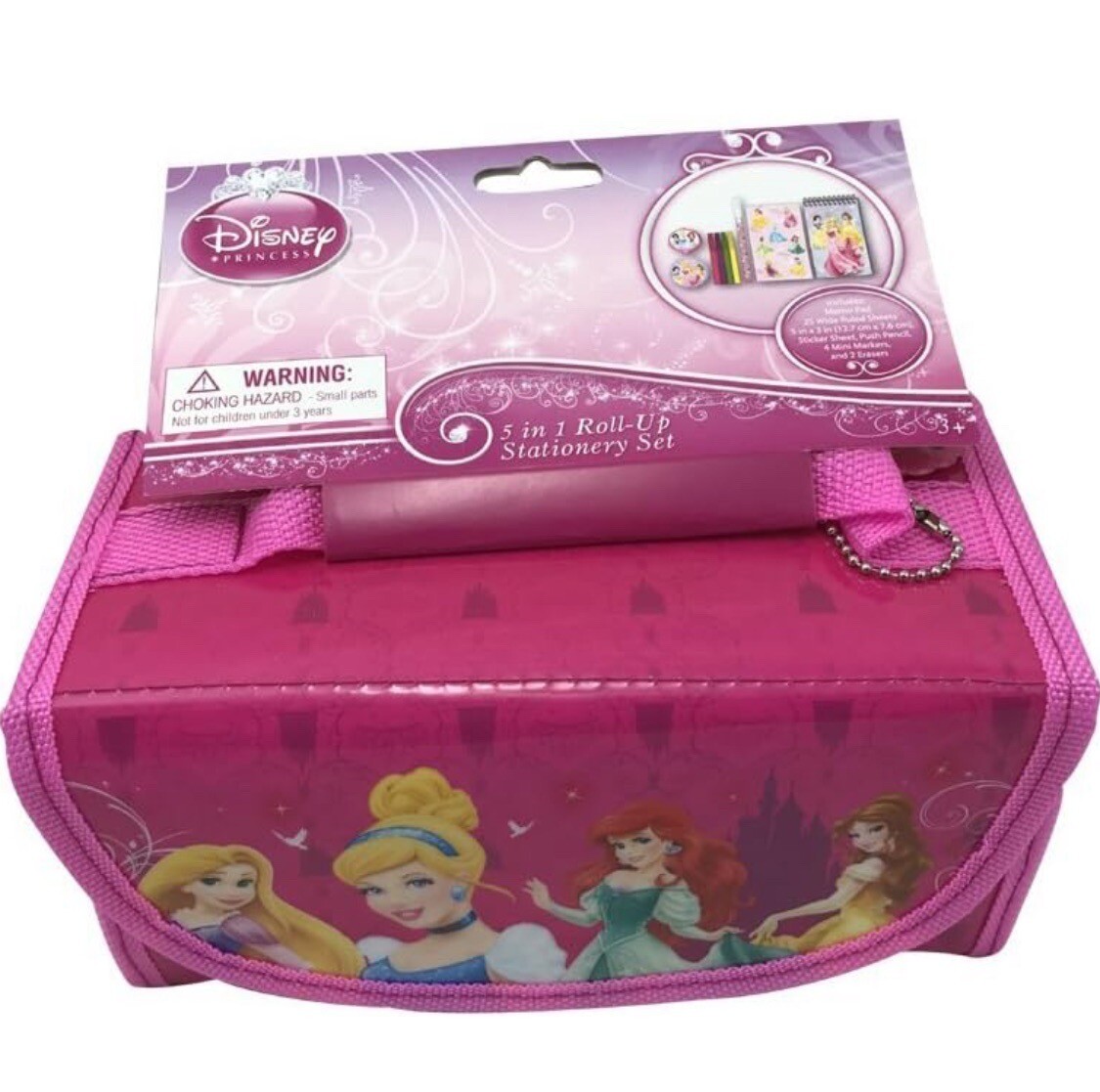 Disney Princess 5-IN-1 Roll Up Stationery Set | eBay