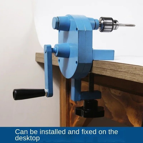 Precision Manual Miniature Small Dental Trimmer Hand Crank Tapping ...