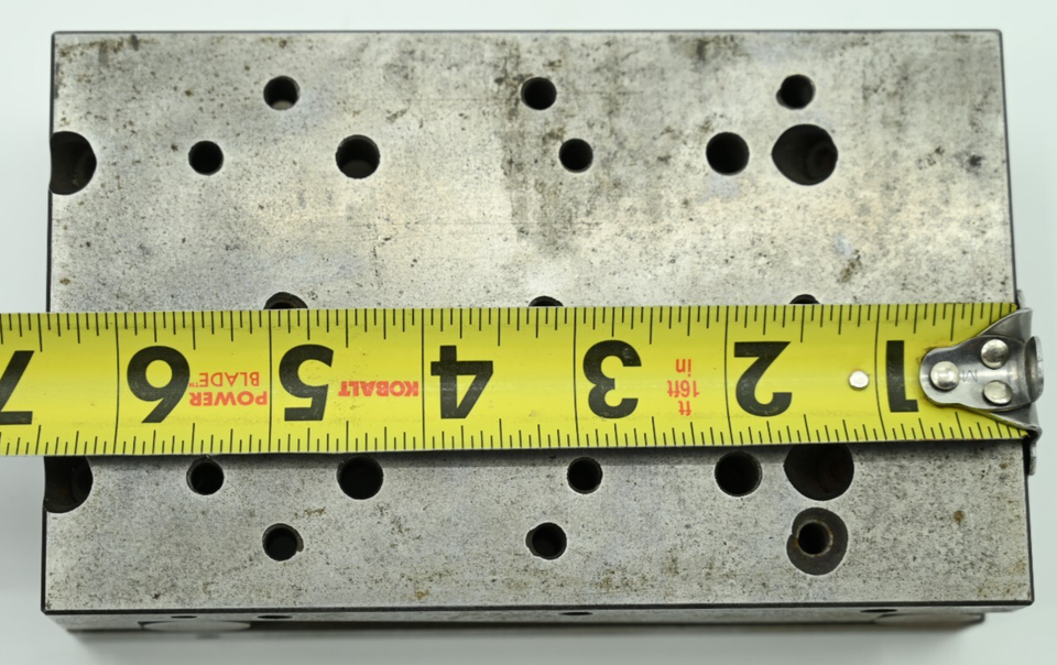 MACHINIST LATHE MILL Precision Ground Adjustable Angle Sine Bar Block ...
