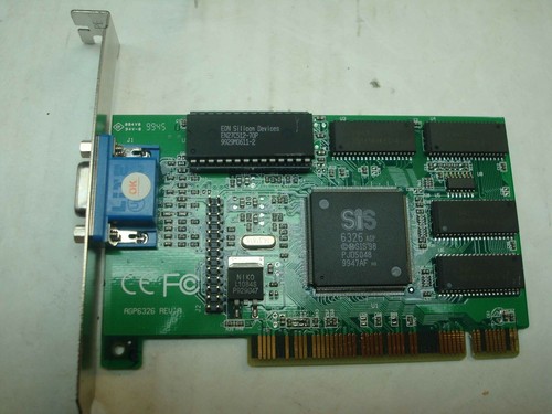 SIS 6326 PCI VIDEO CARD 4MB TESTED AND WORKING | eBay UK