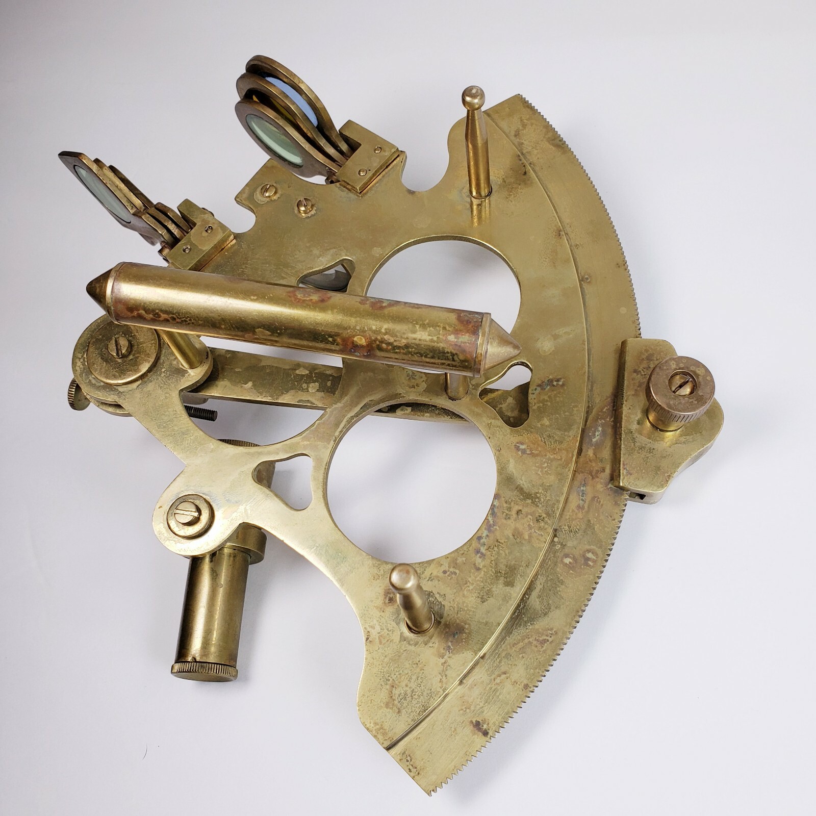 Sextant Brass Ship Boat Instrument Global Position Tool Stars Sailors ...