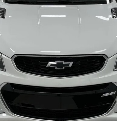 For 2014-2016 Chevy SS Front & Rear Emblem Insert Decal Black Decal | eBay