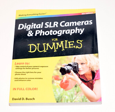 Digital SLR Cameras & Photography for Dummies | eBay
