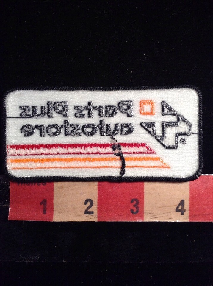 PARTS PLUS AUTOSTORE Car Parts Advertising Patch 093E | eBay