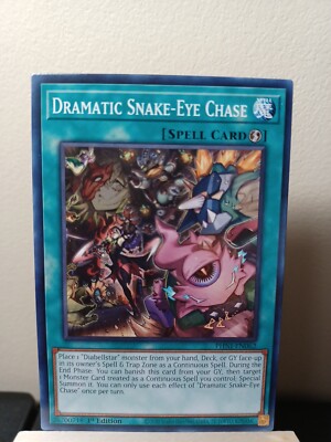 PHNI-EN062 - Dramatic Snake-Eye Chase - Common 1st Edition - YuGiOh! TCG | eBay