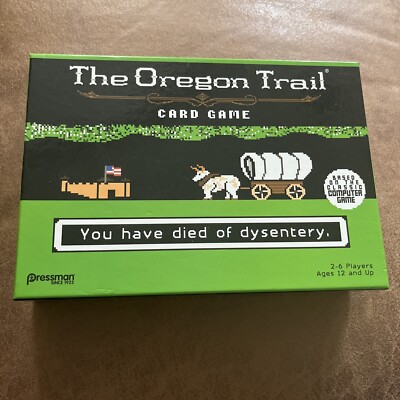 The Oregon Trail Card Game Pressman Target Exclusive New 21853022391| eBay