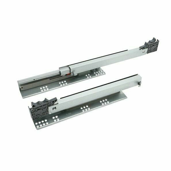 Soft Close Drawer Runners Slider Concealed Undermount Full Extension ...