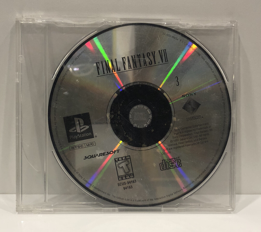 Final Fantasy VII PS1 (Sony PlayStation 1) Disc Only! 711719416326| eBay