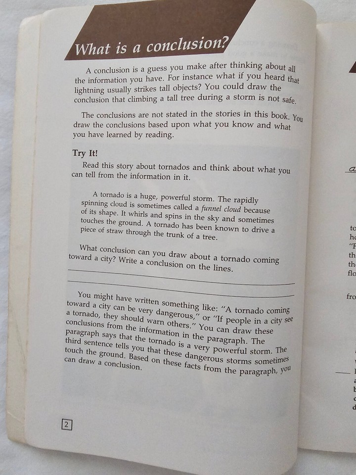 Conclusion 2 Comprehension Skills by Donna Townsend, Linda Beech & Tara ...
