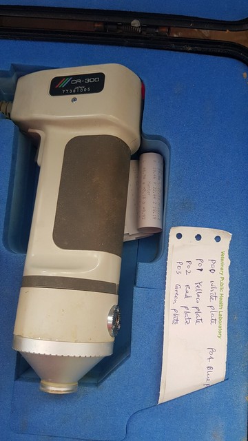 Minolta Cr-300 Chroma Meter With Dp-301 Data Processor for sale online ...