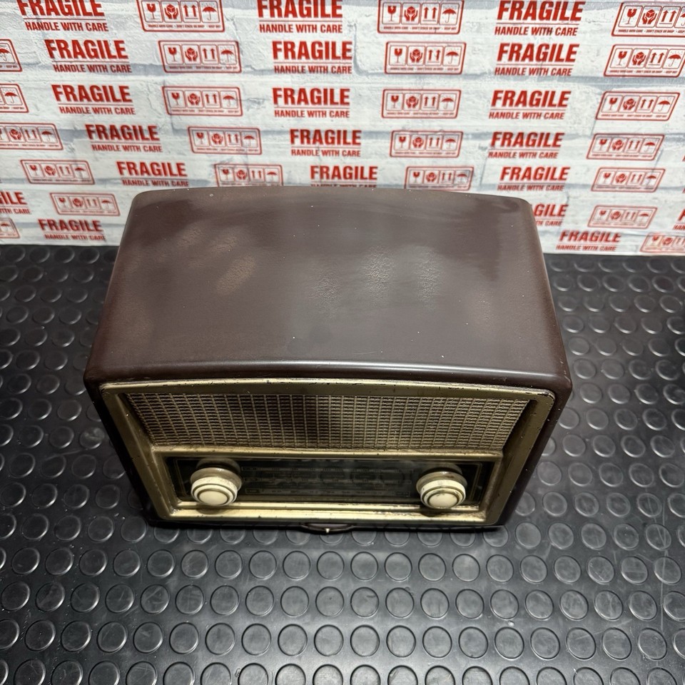 Vintage Bush Valve Radio Bakelite | eBay UK