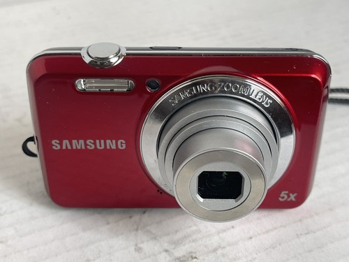 Samsung ES80 Red Digital Camera Tested Working plus Battery. No SD card ...