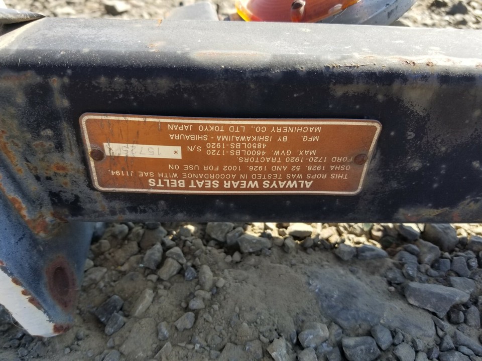 SBA378303170 FORD 1720 1920 TRACTOR ROPS ROLLBAR ROLL BAR | eBay