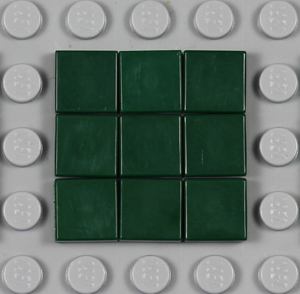 LEGO - 1x1 Square Tiles - PICK YOUR COLORS Smooth Finishing Flat Mosaic ...