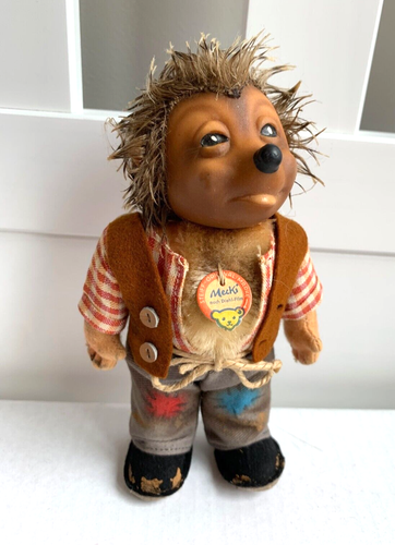 Vintage Steiff Hedgehog Mecki 7" Doll with Tag 1960s | eBay
