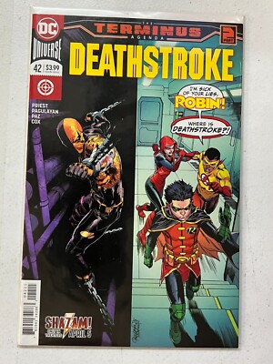 The Terminus Agenda Deathstroke #42 Part 2 DC Comics 2019 | Combined ...