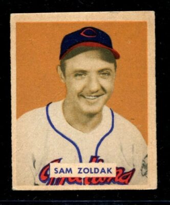 1949 Bowman #78 Sam Zoldak VG LOOK! | eBay
