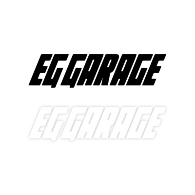 EG GARAGE OFFICIAL STICKER DECAL 50CM WHITE FOR HONDA CIVIC EG JDM | eBay