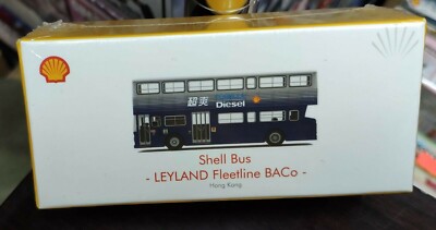 Tiny Hong Kong City KMB 1/110 Leyland Fleetline BACo Shell Bus | eBay