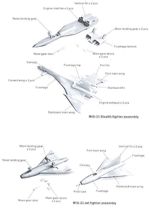 Anigrand Models 1/144 MiG-31 FIREFOX STEALTH FIGHTER | eBay