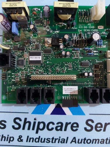 SAFT POWER SYSTEM GCAU CARD 4111-66-12484-01 REV.11 | eBay