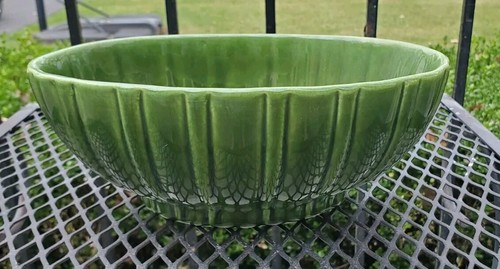 Vintage Haeger Ceramic Dark Green Oval Planter Pottery Bowl, USA #40208 ...