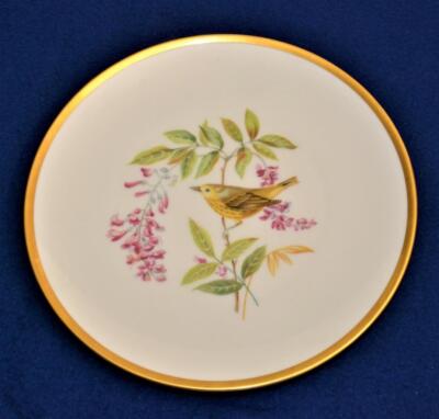 HUTSCHENREUTHER PASCO Germany Drawing Audubon Bird YELLOW WARBLER 7 7/8 ...