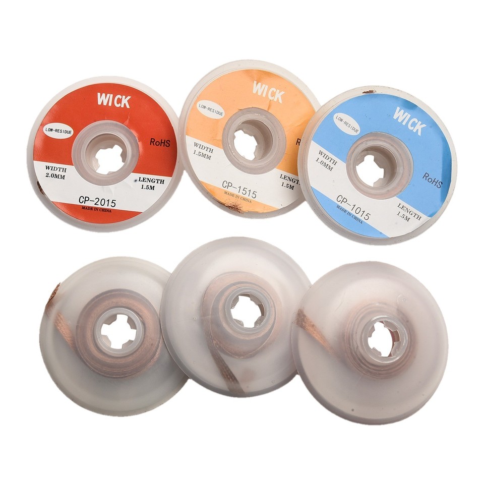 Solder Strip Kit of 6 Non Cleaning for Maximum Tin Absorption ...