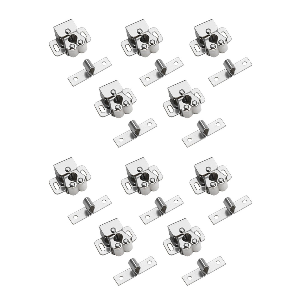 Multi-color 10 Pcs Roller Catch Hardware Fittings Snap Furniture Lock ...