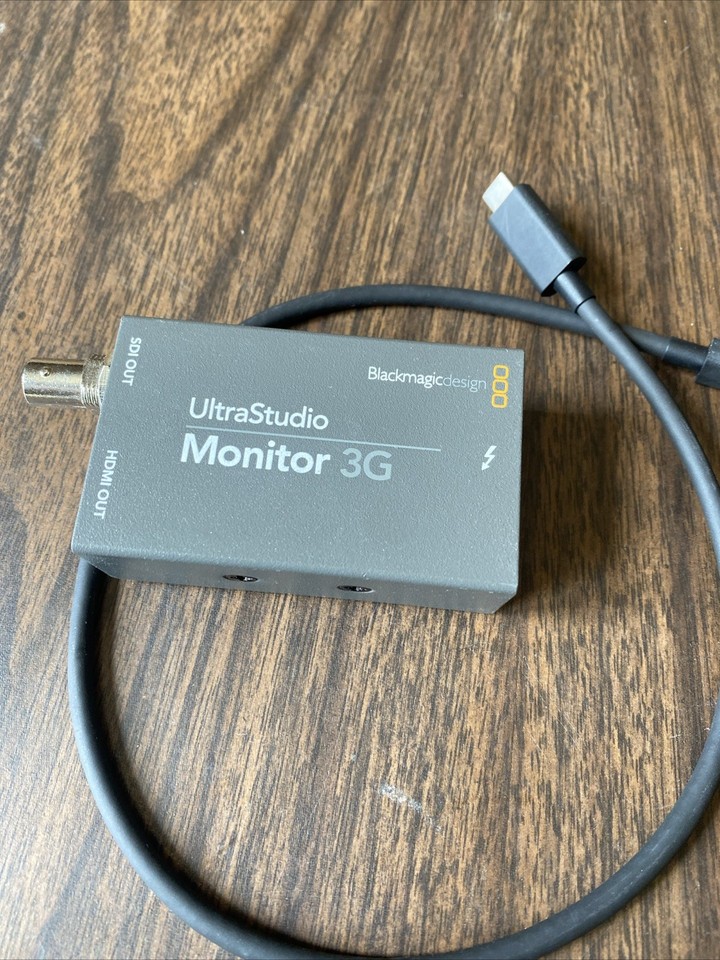 Black Magic Ultra Studio - Monitor 3G / 3G-SDI/HDMI Playback Device / W ...