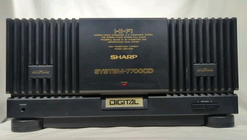 Sharp SM-7700 High Power High Current Stereo Amplifier 150 Watts Per ...