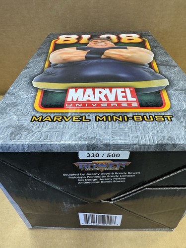 Bowen Designs Blob Marvel Mini-Bust 7.5" Numbered 330/500 L@@K! | eBay
