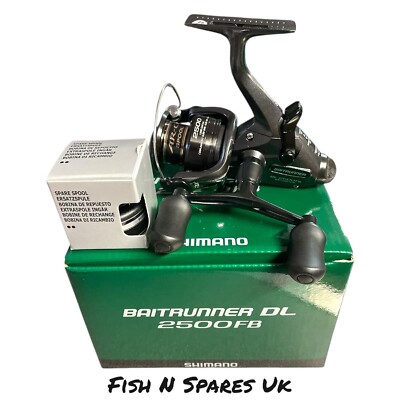 SHIMANO BAITRUNNER DL 2500 FB COARSE / CARP FISHING REEL BRAND NEW ...