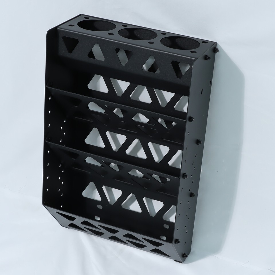 Work Van Tool Box Organizer Aerosol Spray Can Holder for Cargo Shelving ...