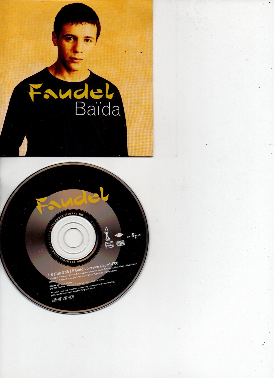 FAUDEL RARE CD SINGLE BAIDA | eBay