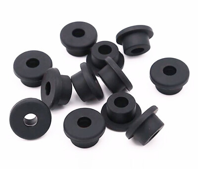 Black Silicone Rubber Plug Bungs Through Hole Cable Wiring Protector ...