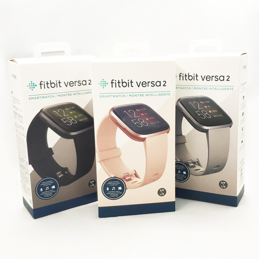 Fitbit Versa 2 Smartwatch Health & Fitness Authentic Activity Tracker ...