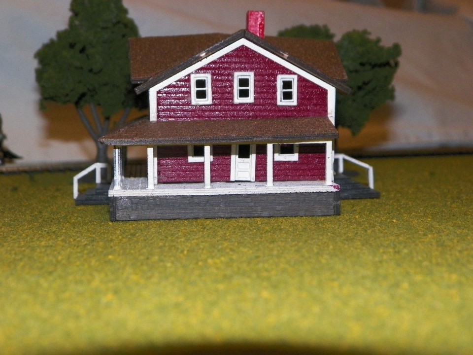 N Scale Farm House Kit | eBay