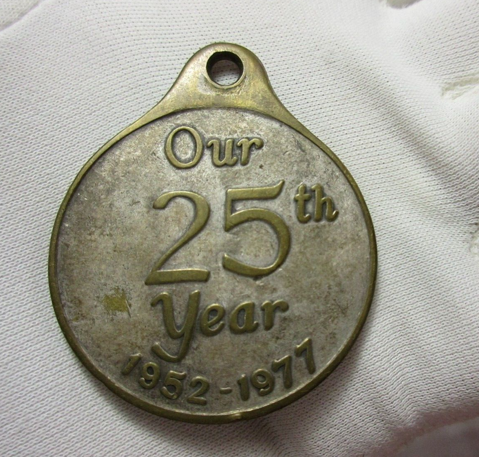 SCHOFIELD WI WISCONSIN ~ INTERCITY STATE BANK ~ KEY CHAIN FOB ~ 25th ...