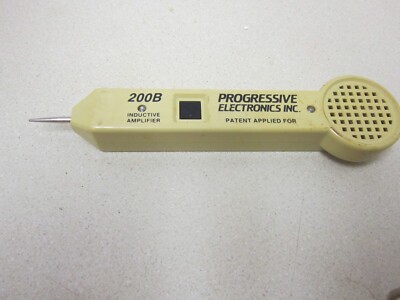Nice Progressive Electronics 200B Inductive Amplifier w/77M Cable Power ...