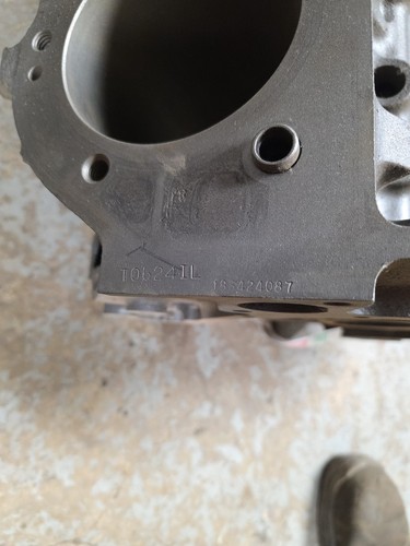 1968 Corvette 427 Engine Block 3935439 IL F-14-8 Standard Bore 2-Bolt ...