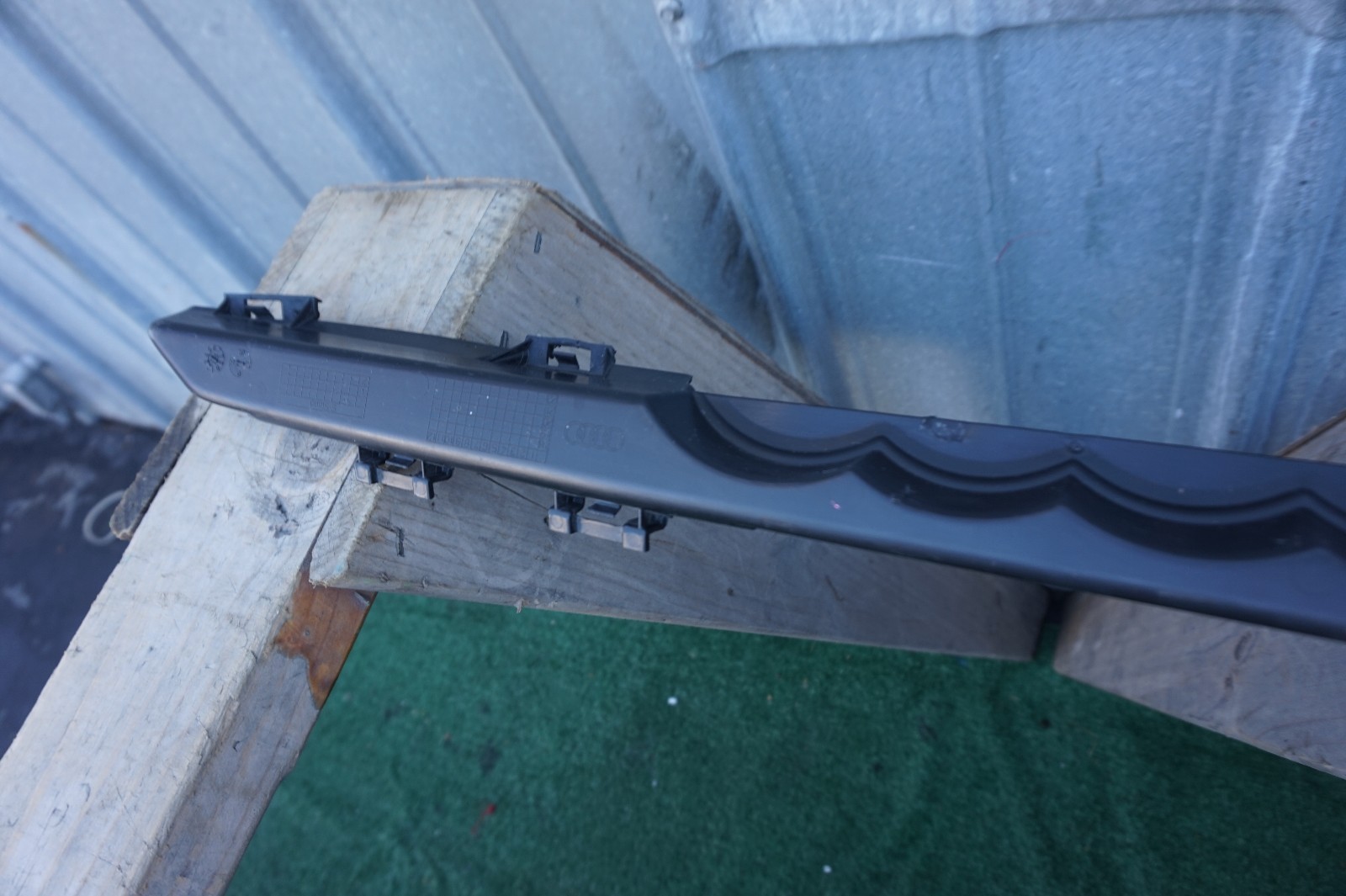 2015 2016 AUDI A3 FRONT BUMPER GRILLE COVER MOULDING OEM # 8V5853037B ...