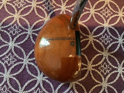 GE Authentic American Woods Louisville Golf Persimmon Mallet Putter ...