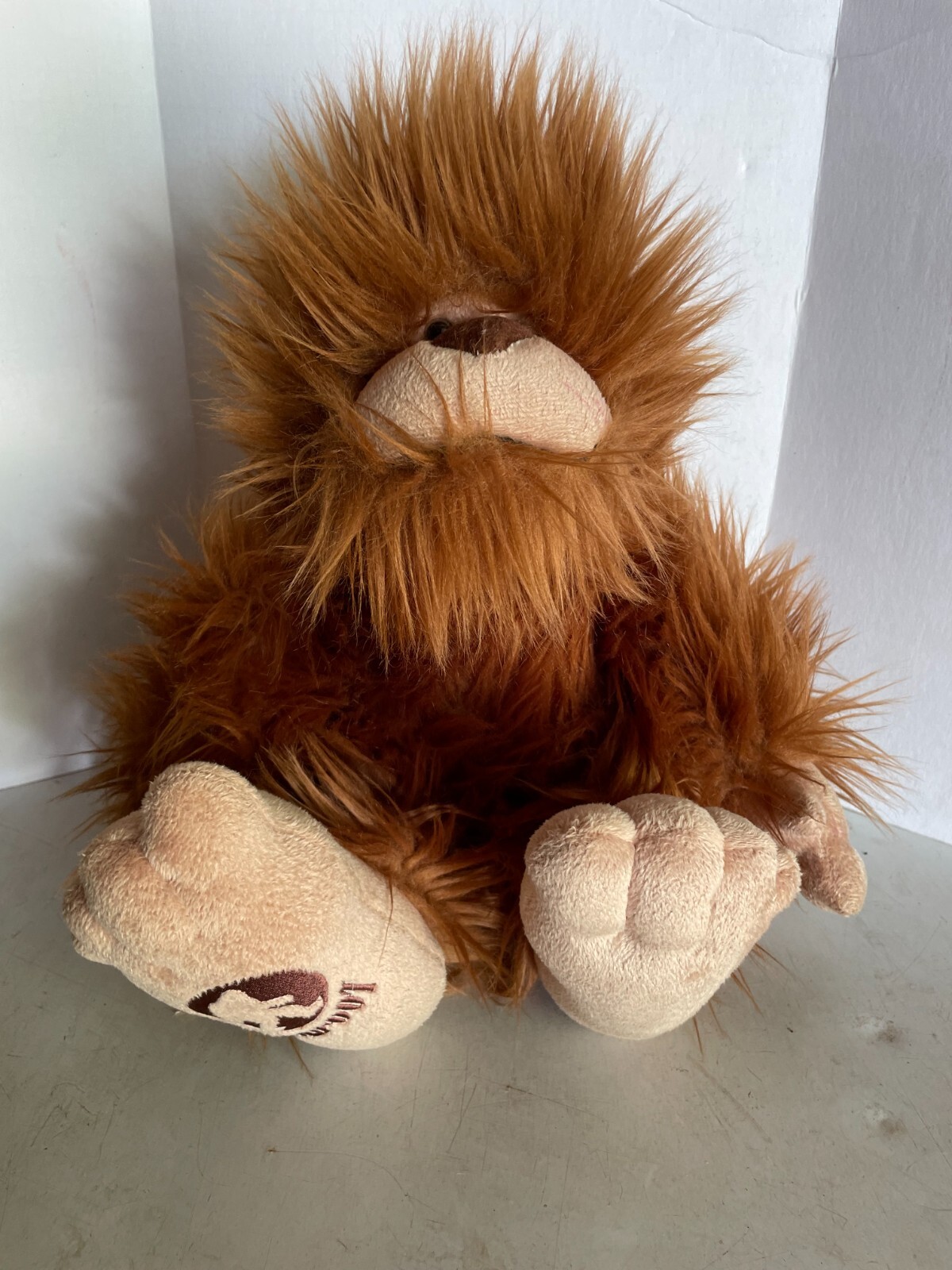 Aurora Bigfoot Sasquatch Plush 10 inch Brown Stuffed Animal Toy Furry ...