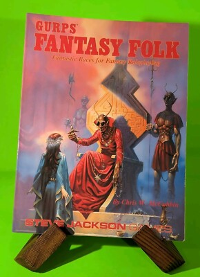 GURPS Fantasy Folk Fantastic Races for Fantasy Roleplaying Steve ...