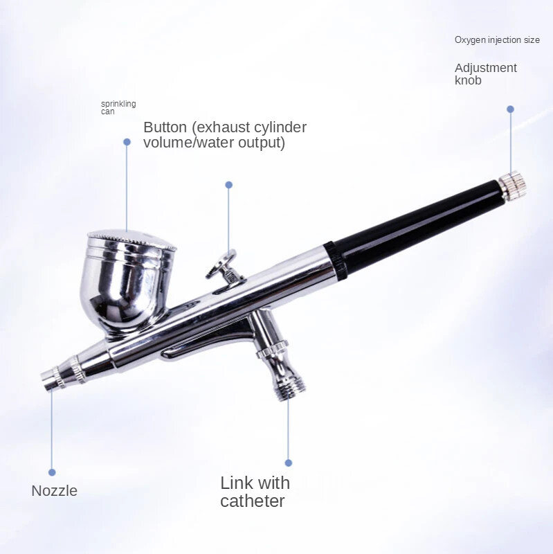 Portable Spray Pump Pen Air Compressor Set for Art Craft Cake Spray ...